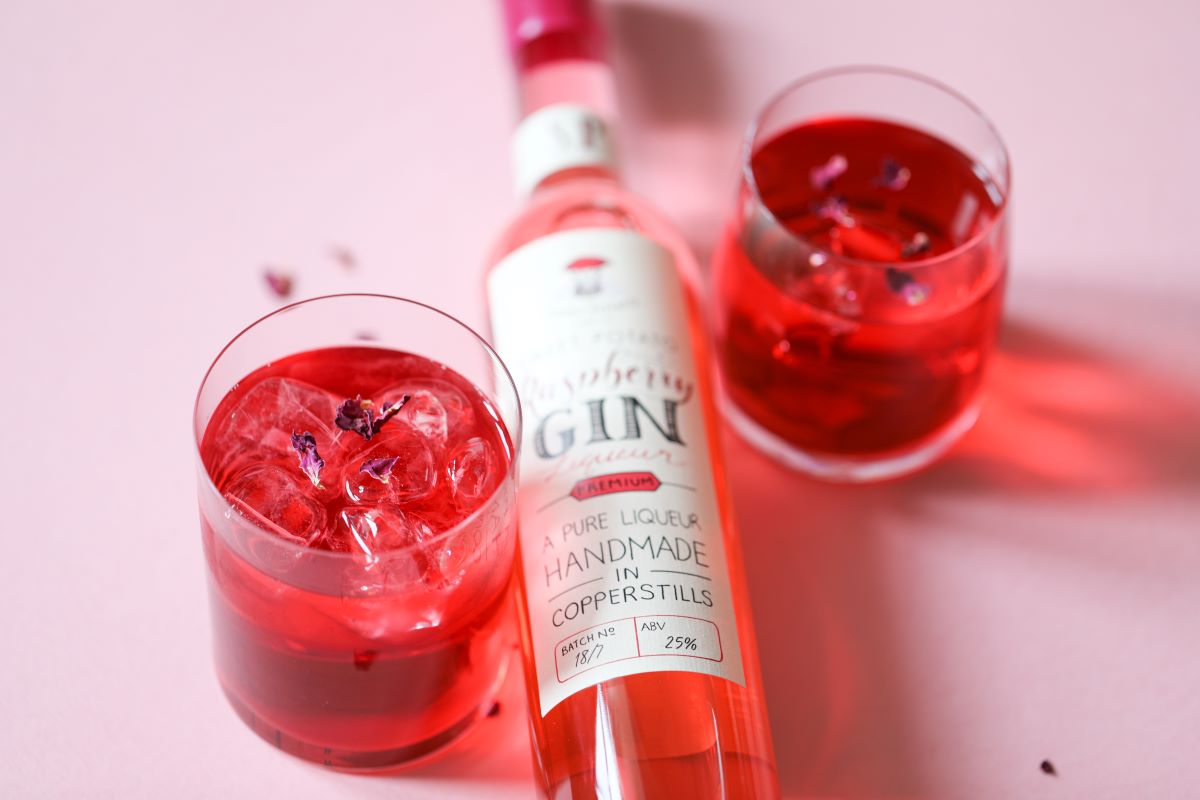 Spotlight on our Raspberry Gin Liqueur – Sweet Potato Spirit Company